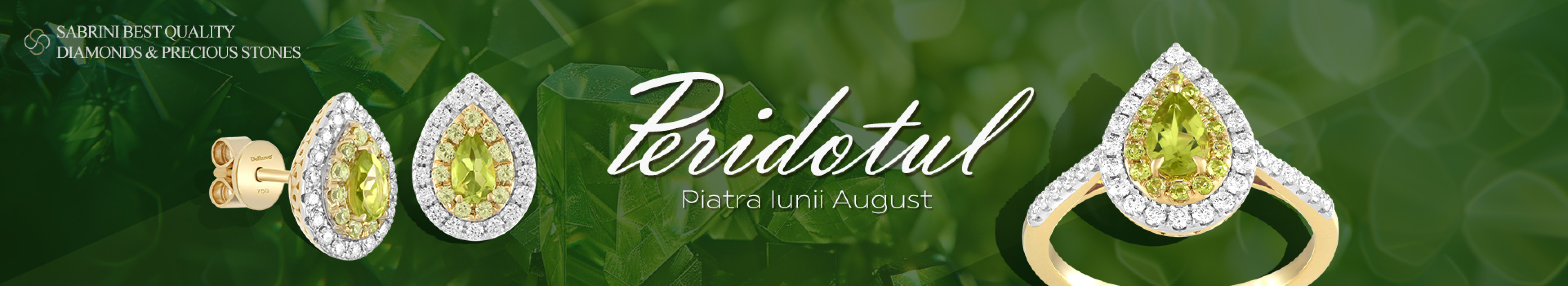 Bijuterii Peridot Piatra August Zodie Leu