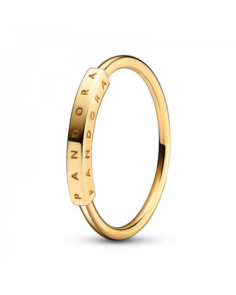 Inel I-D Pandora Signature Aur 14K PANDORA