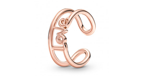 Inel Pandora ME Love Pandora Placare Aur Roz 14K PANDORA