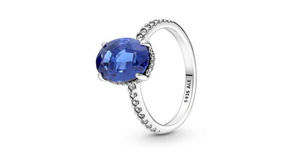 Inel Argint 925 Cristal Albastru CZ PANDORA