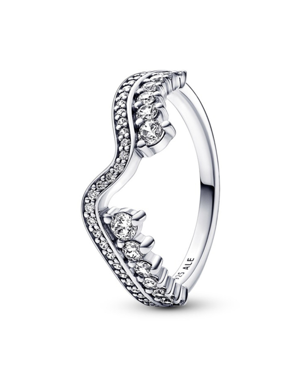 Inel Valuri Argint 925 CZ PANDORA