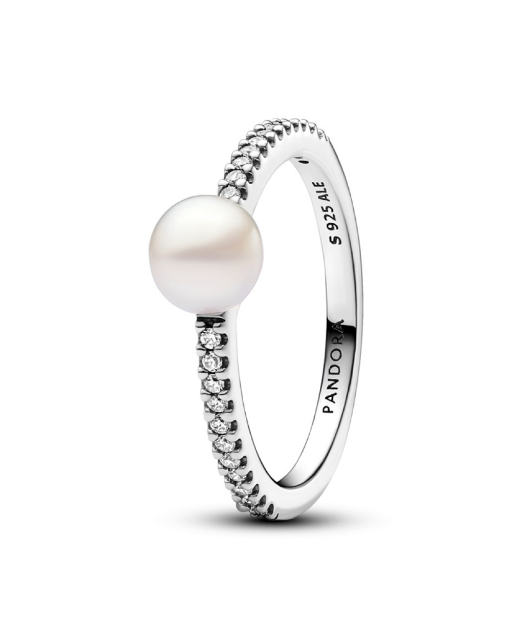 Inel Argint 925 Perla de Cultura CZ PANDORA