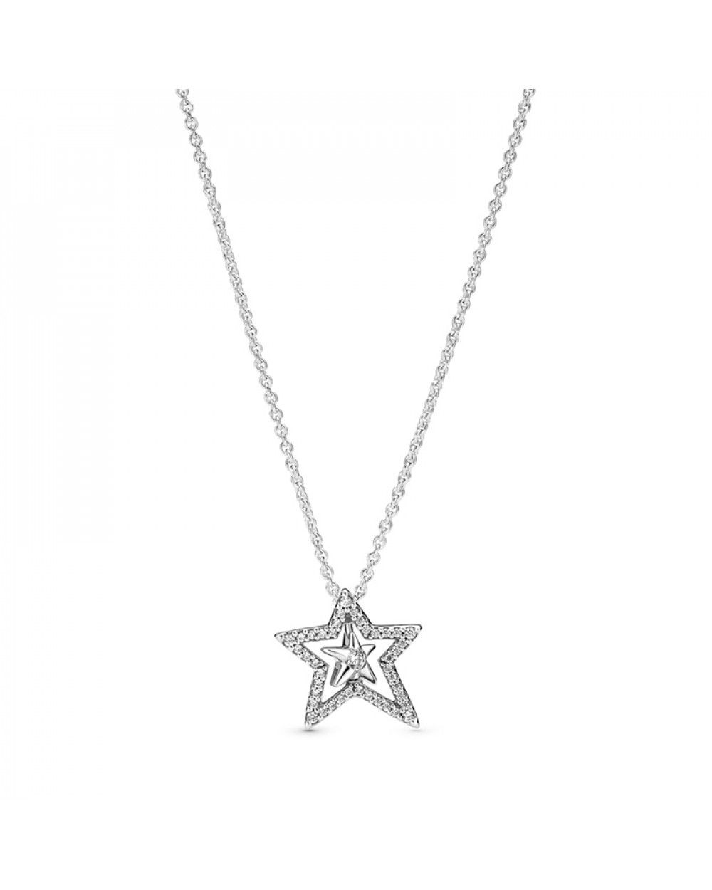 Colier Stea Argint 925 CZ PANDORA