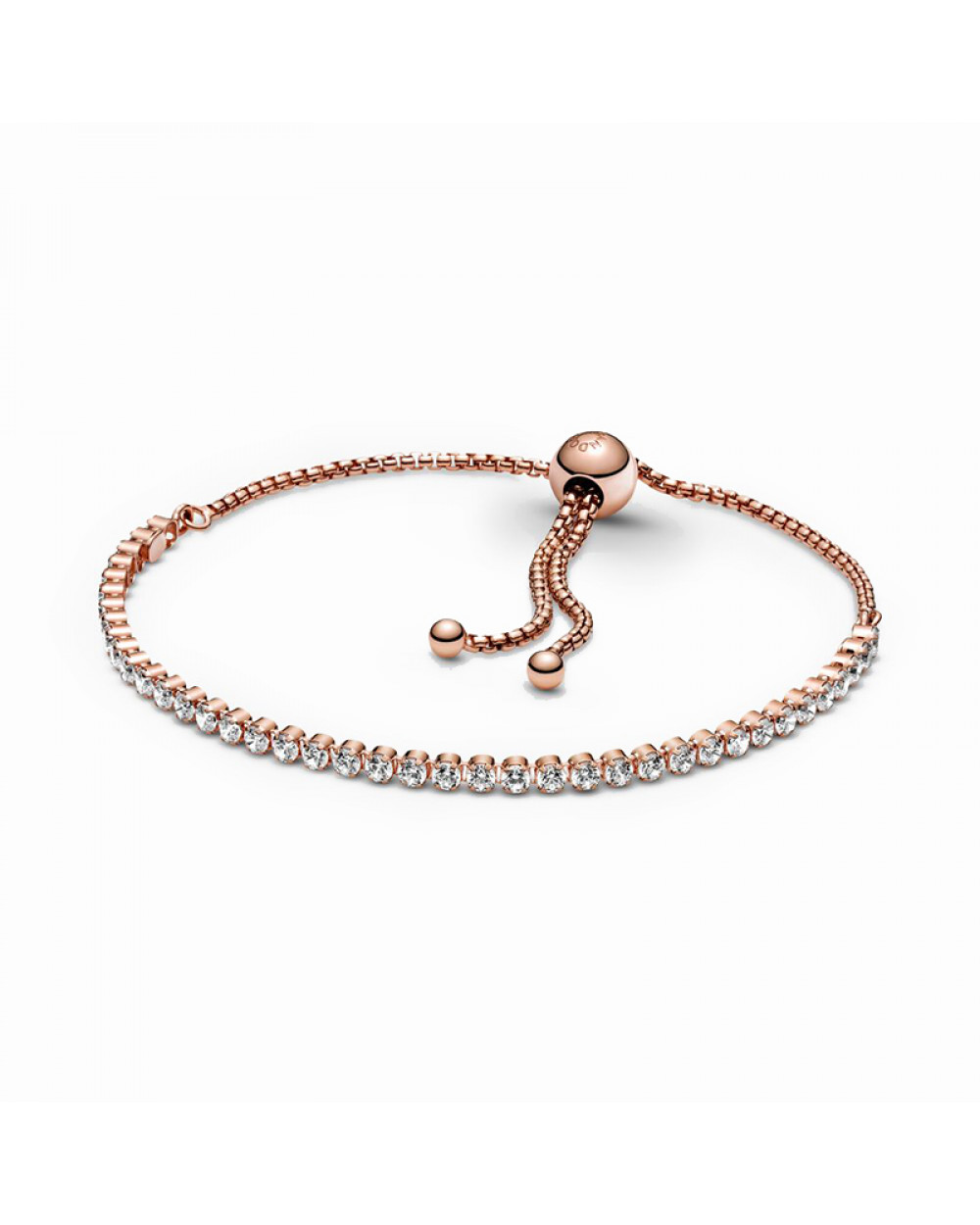 Bratara Pandora Placare Aur Roz 14K CZ PANDORA