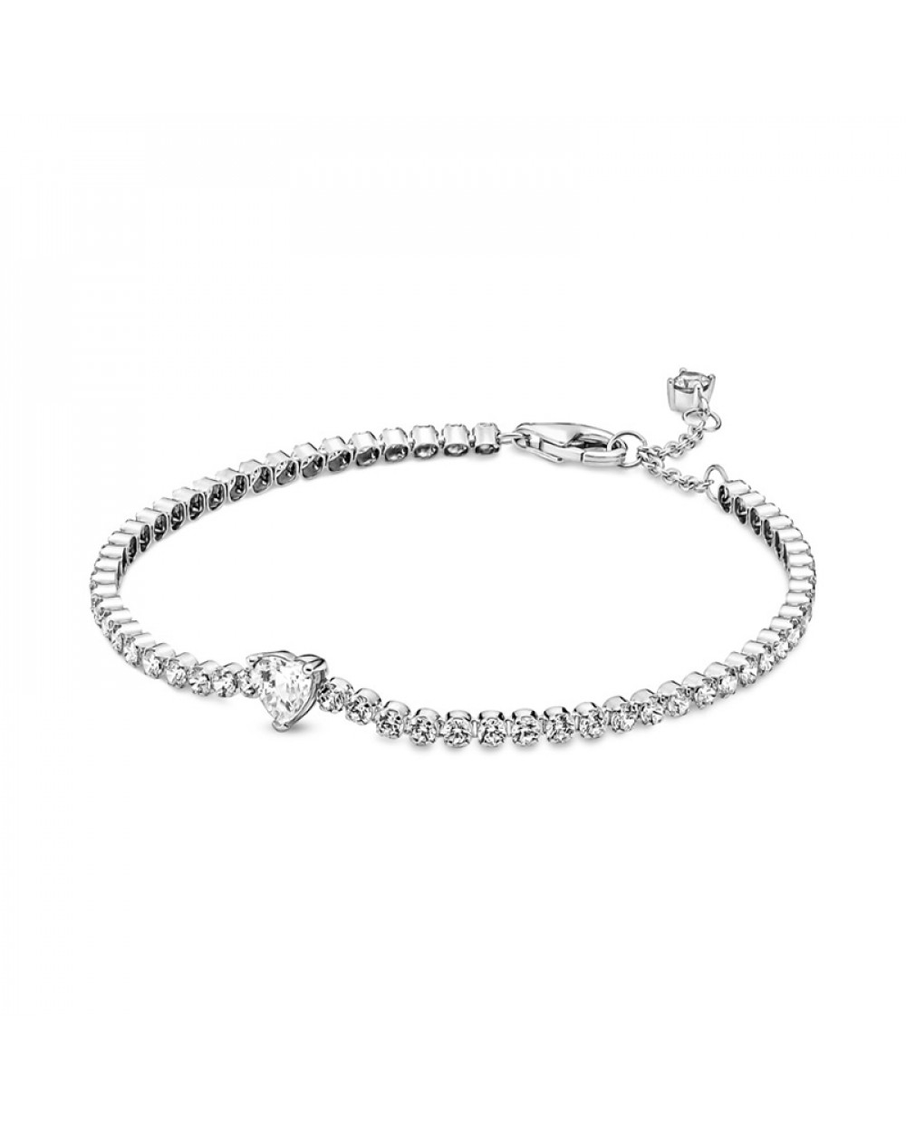 Bratara Inima Tenis Argint 925 CZ PANDORA