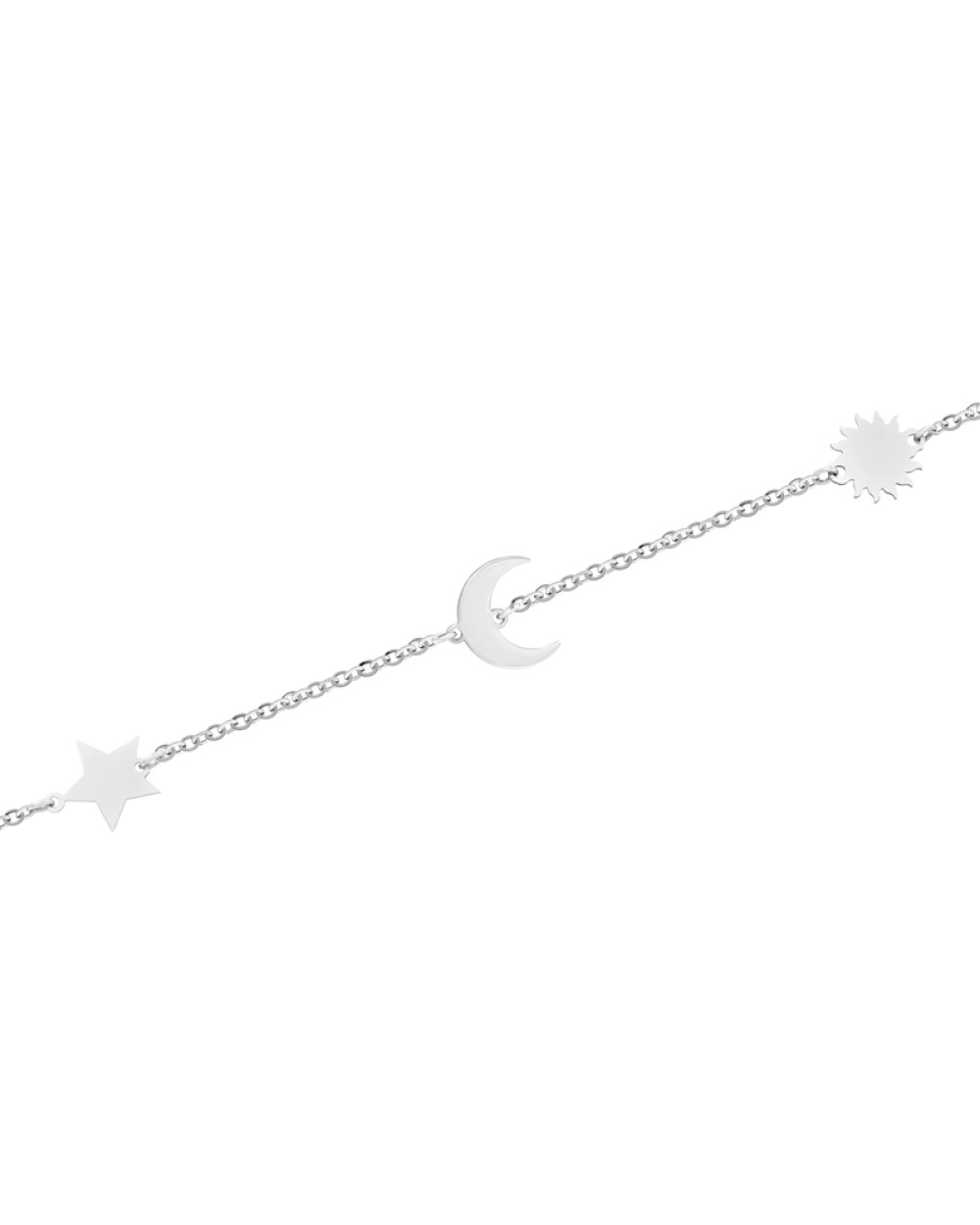 Bratara Stea, Semiluna, Soare Aur 14k SABRINI